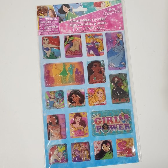 Disney | Accessories | New In Package Disney Princesses Stickers | Poshmark
